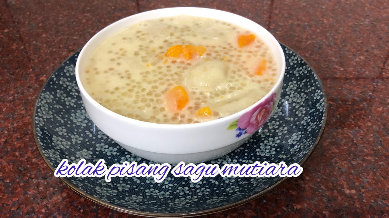 kolak pisang sagu mutiara - YouTube