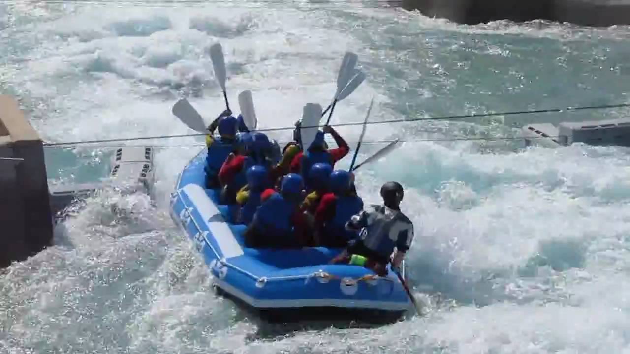 Olympics 2012 - 11 white Water Rafting hd 2 - YouTube