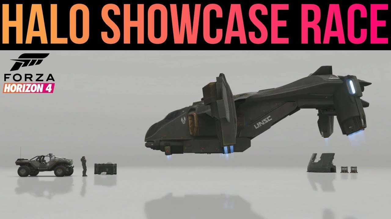 HALO WARTHOG SHOWCASE RACE!!! - Forza Horizon 4 - YouTube