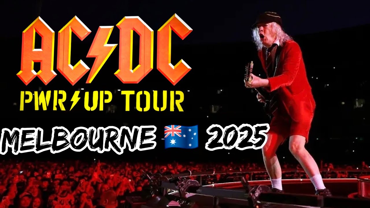 AC/DC – Pro-Shot Highlights shake Melbourne to its core! | Power Up ...