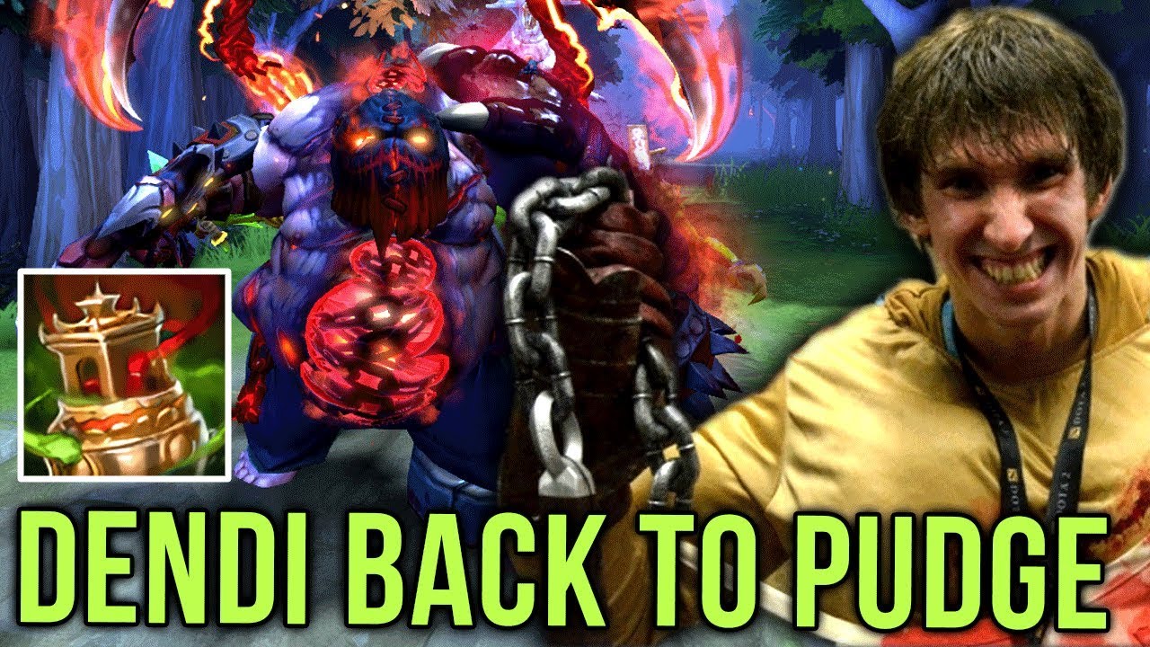 Dendi Pudge Legend Back to his Signature Hero Amazing Hooks + Arcana ...