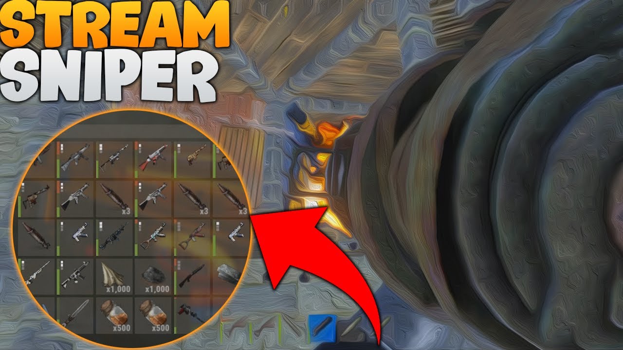 RUST SOLO BR - ME JUNTEI COM OS BR PARA RAIDAR UM STREAM SNIPER - YouTube