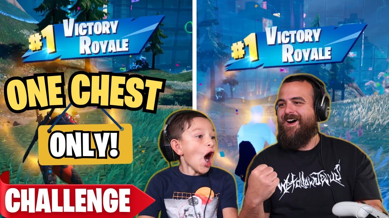 The One Chest Only Challenge in Fortnite! - YouTube