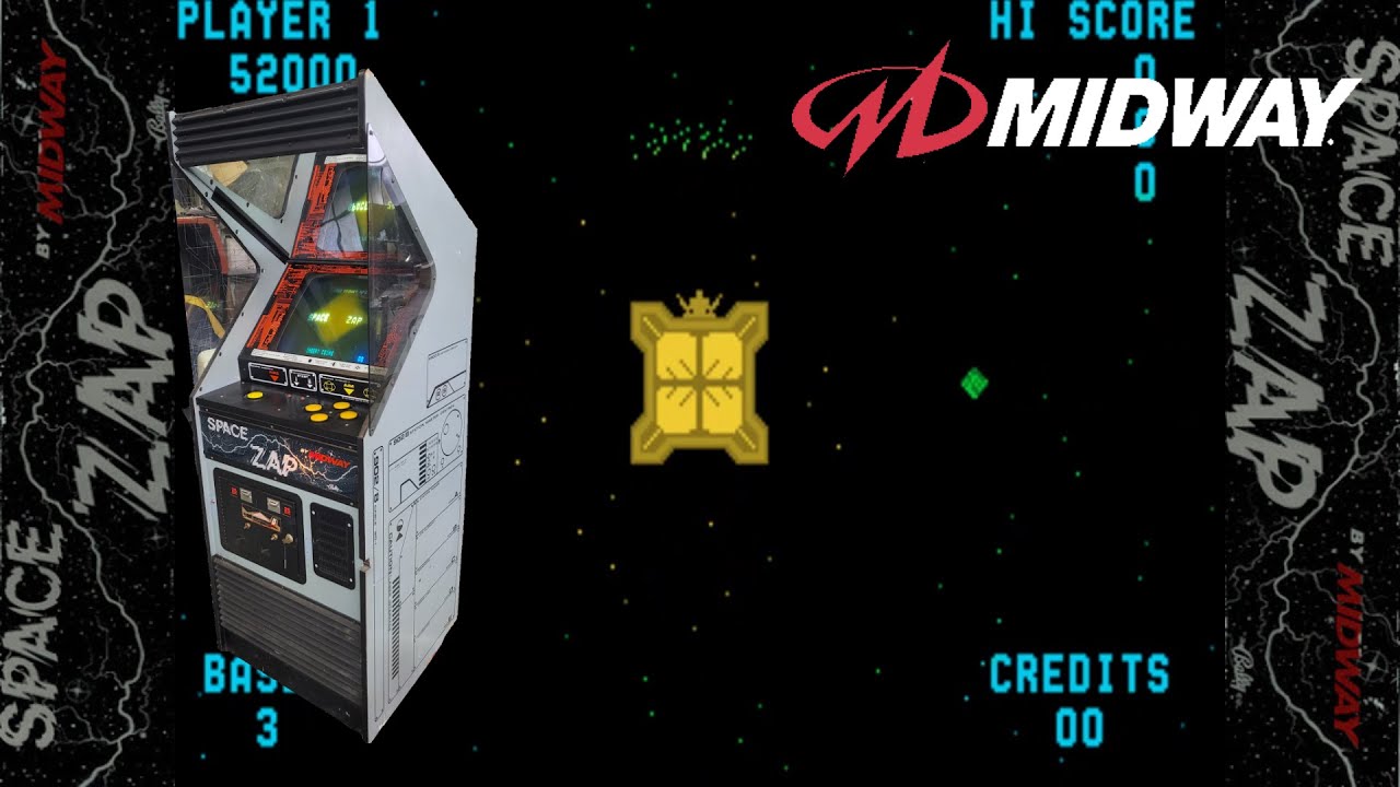 Space Zap [Arcade] (1980) - YouTube
