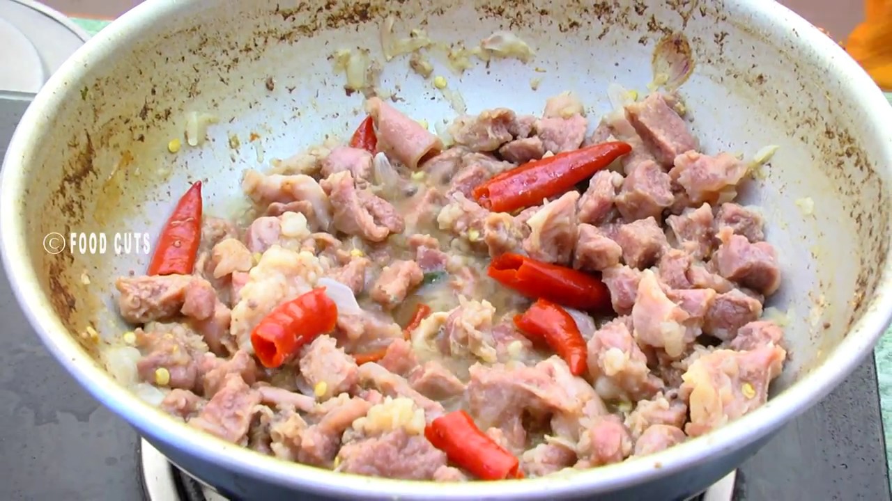 How to Make Mutton Salt Recipe | Salted Mutton Curry | Food Cuts - YouTube