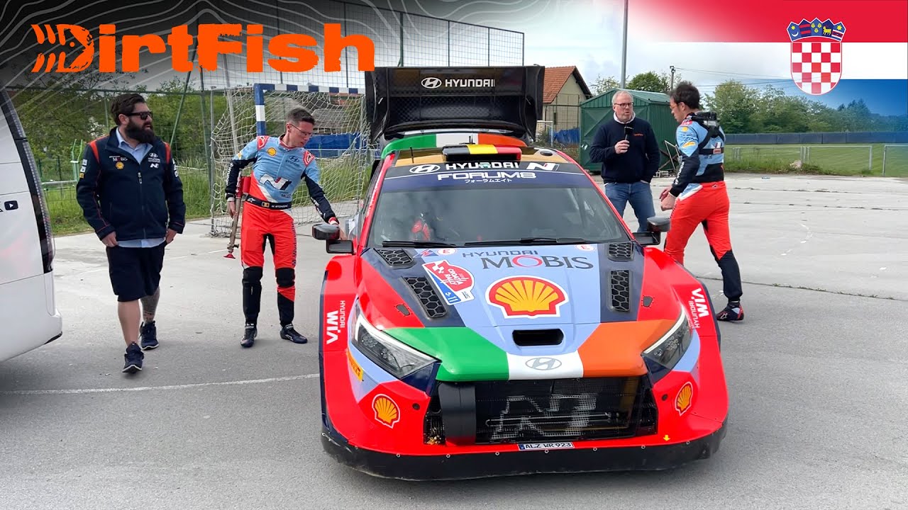 Shakedown Start Interviews | WRC Croatia Rally 2024 - YouTube