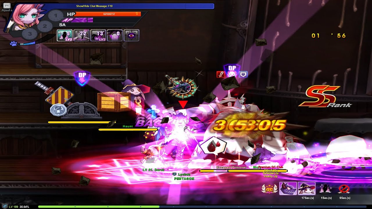 Monster Train 301 Hell Mode (Ley) Grand Chase Classic - YouTube