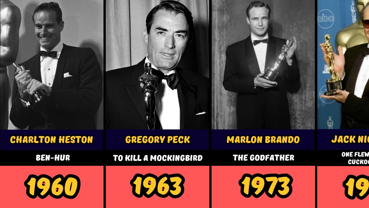 Every Best Actor Oscar Winner in Academy Awards History (1929-2024 ...