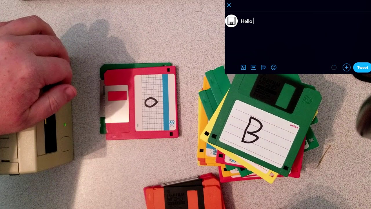 The FlopKey terrible keyboard - YouTube