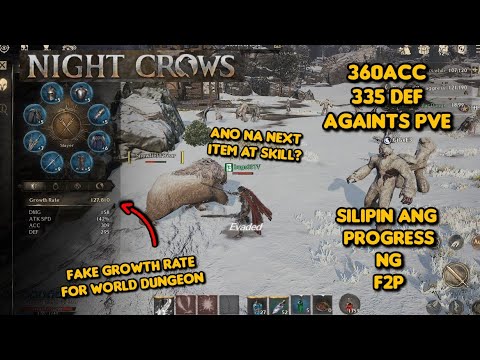NIGHT CROWS 127K GR Na si F2P NEXT STEP + TIPS (Twin Sword) - YouTube