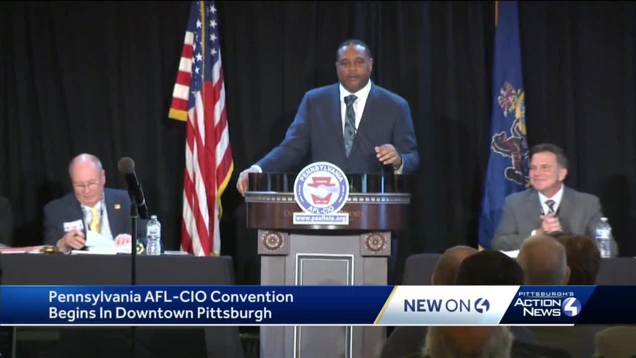Pennsylvania AFL-CIO convention held in Pittsburgh - YouTube