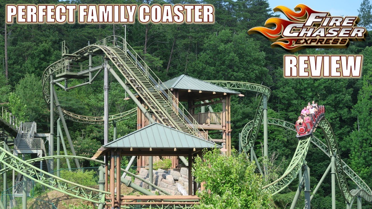 FireChaser Express Review, Dollywood Gerstlauer Roller Coaster ...