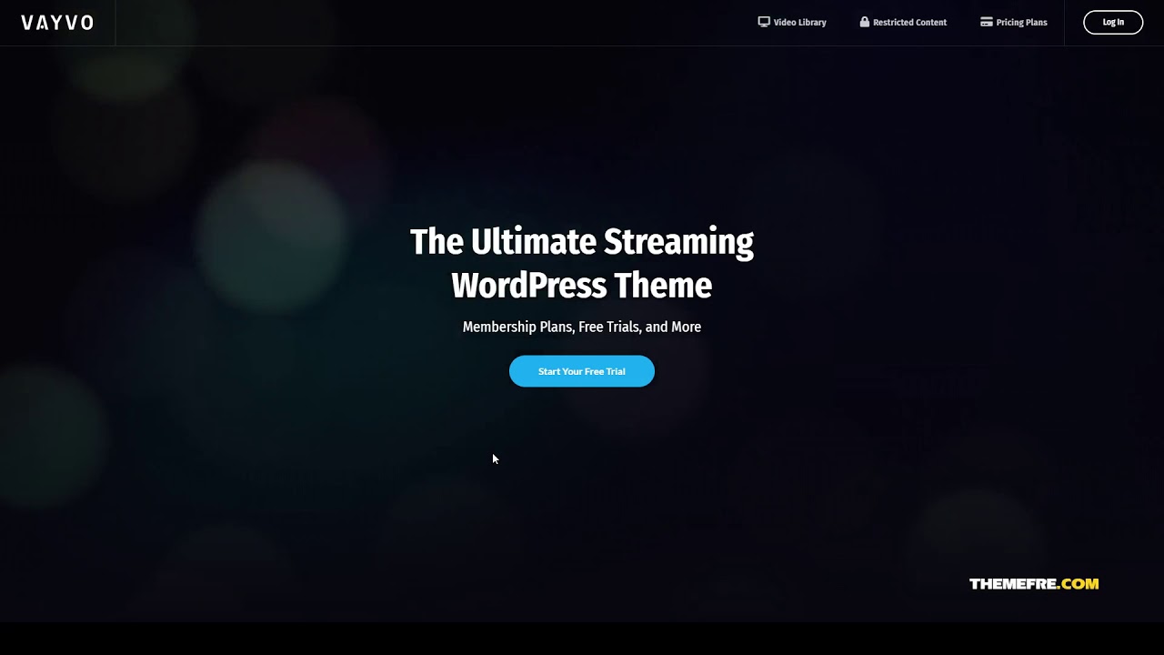 Vayvo - Media Streaming and Membership Theme Netflix television Build ...