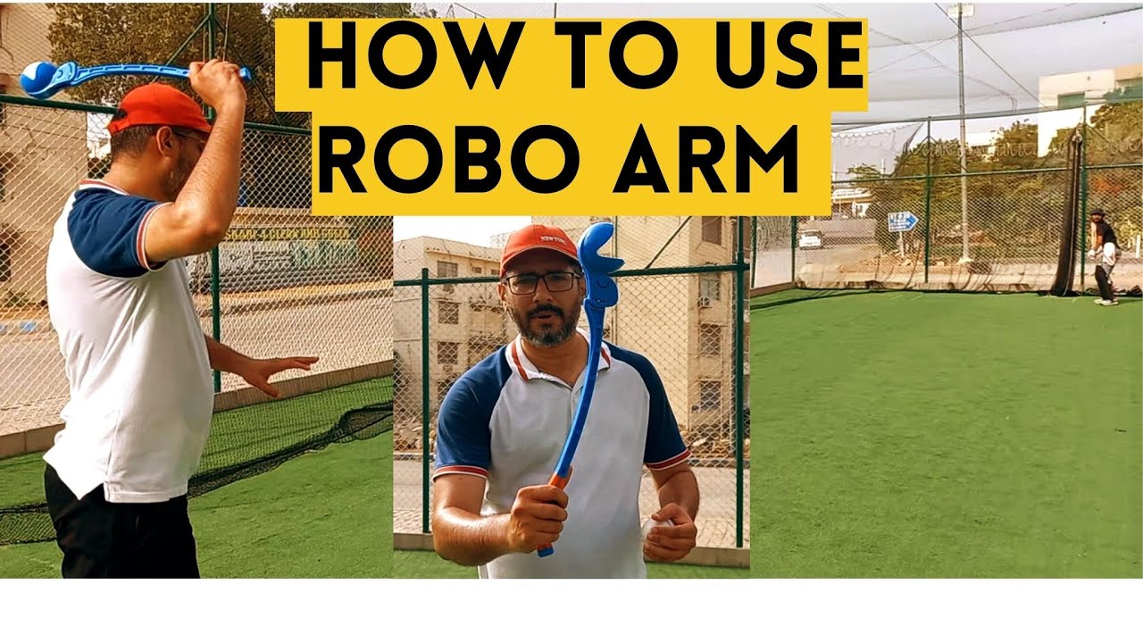 Robo Arm | How to Use Sidearm or How to bowl with sidearm in Cricket ...