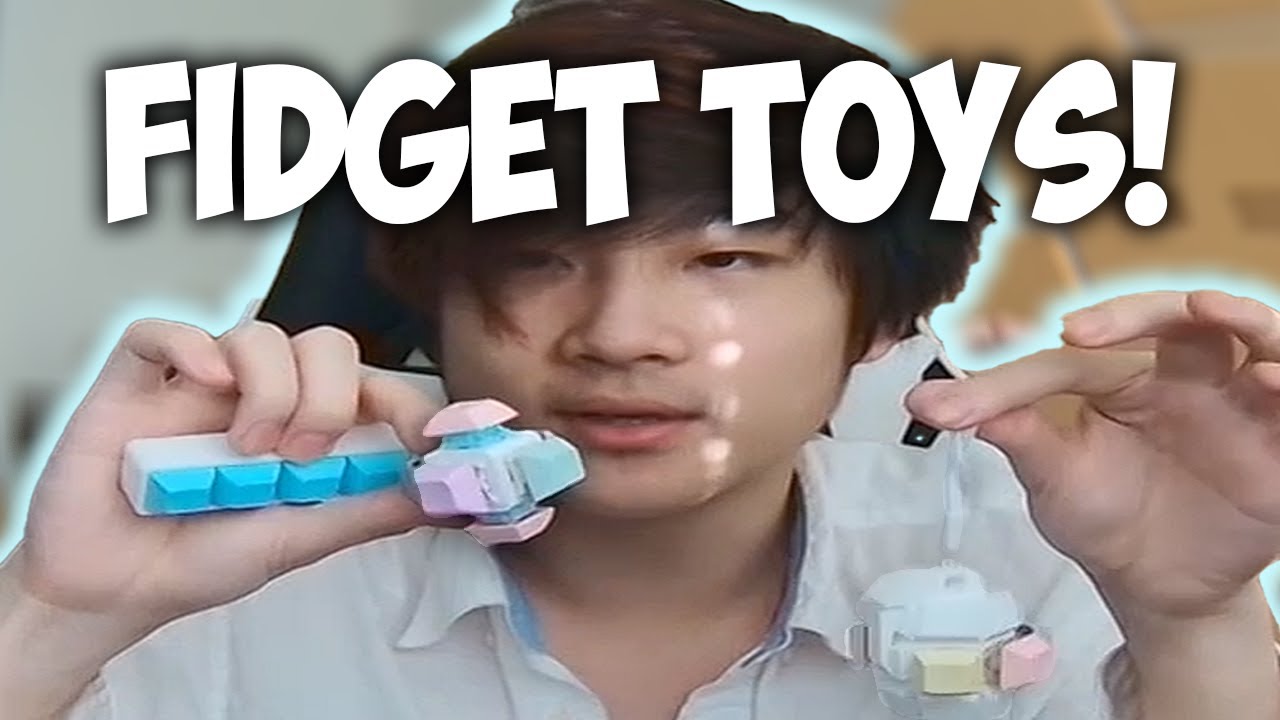 i review fidget toys to cure my ADHD and other illness etc... - YouTube