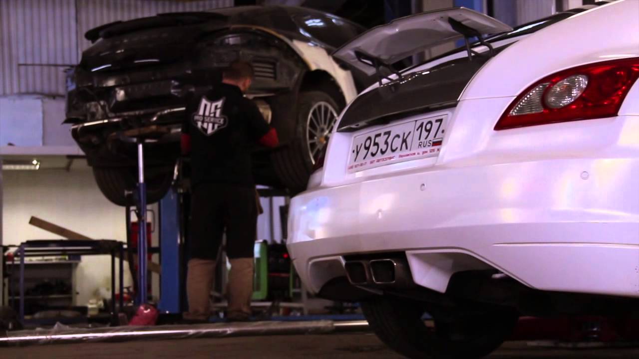 Chrysler Crossfire Exhaust (rear mufler deleted see the link in ...