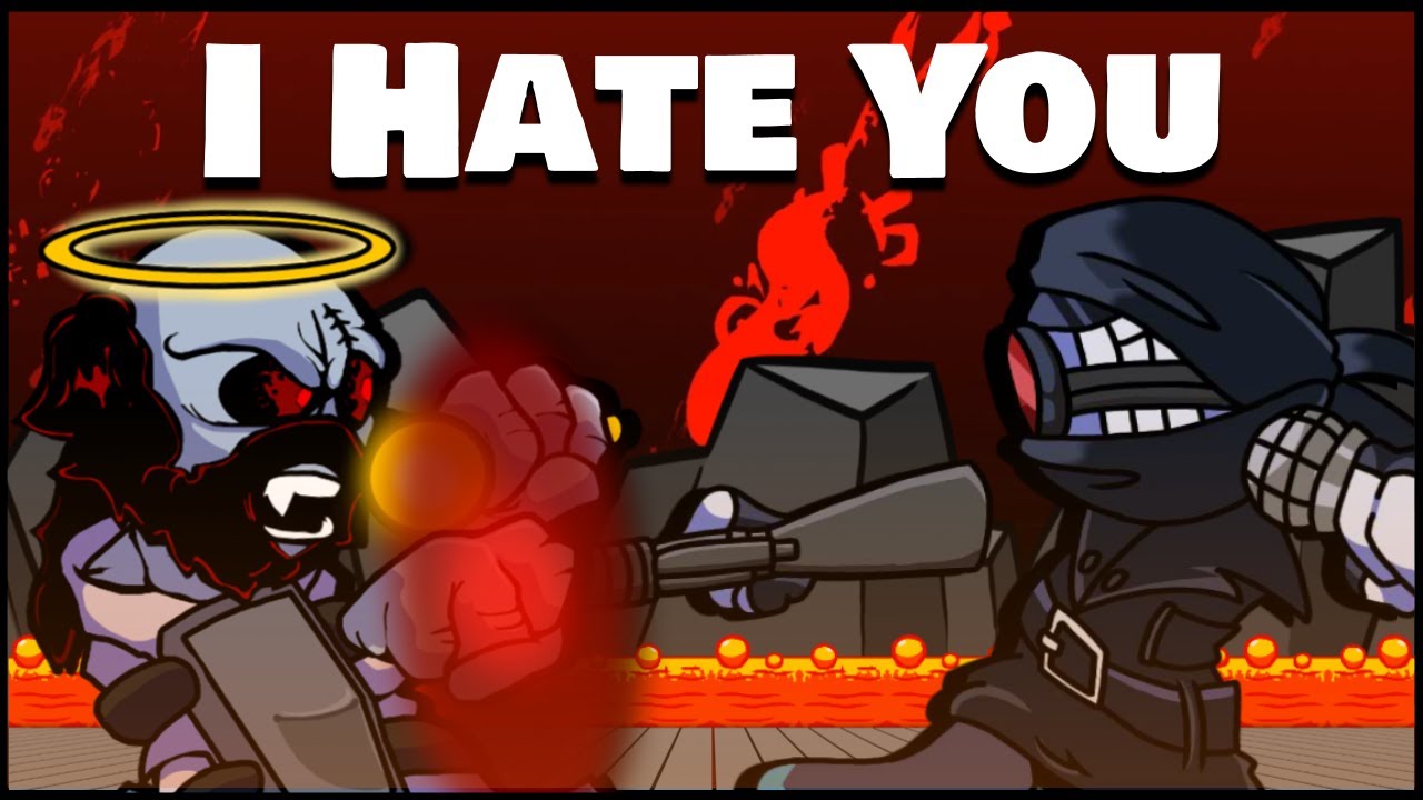 I Hate You But It's Jebus VS Hank (FNF - Mario's Madness) - YouTube