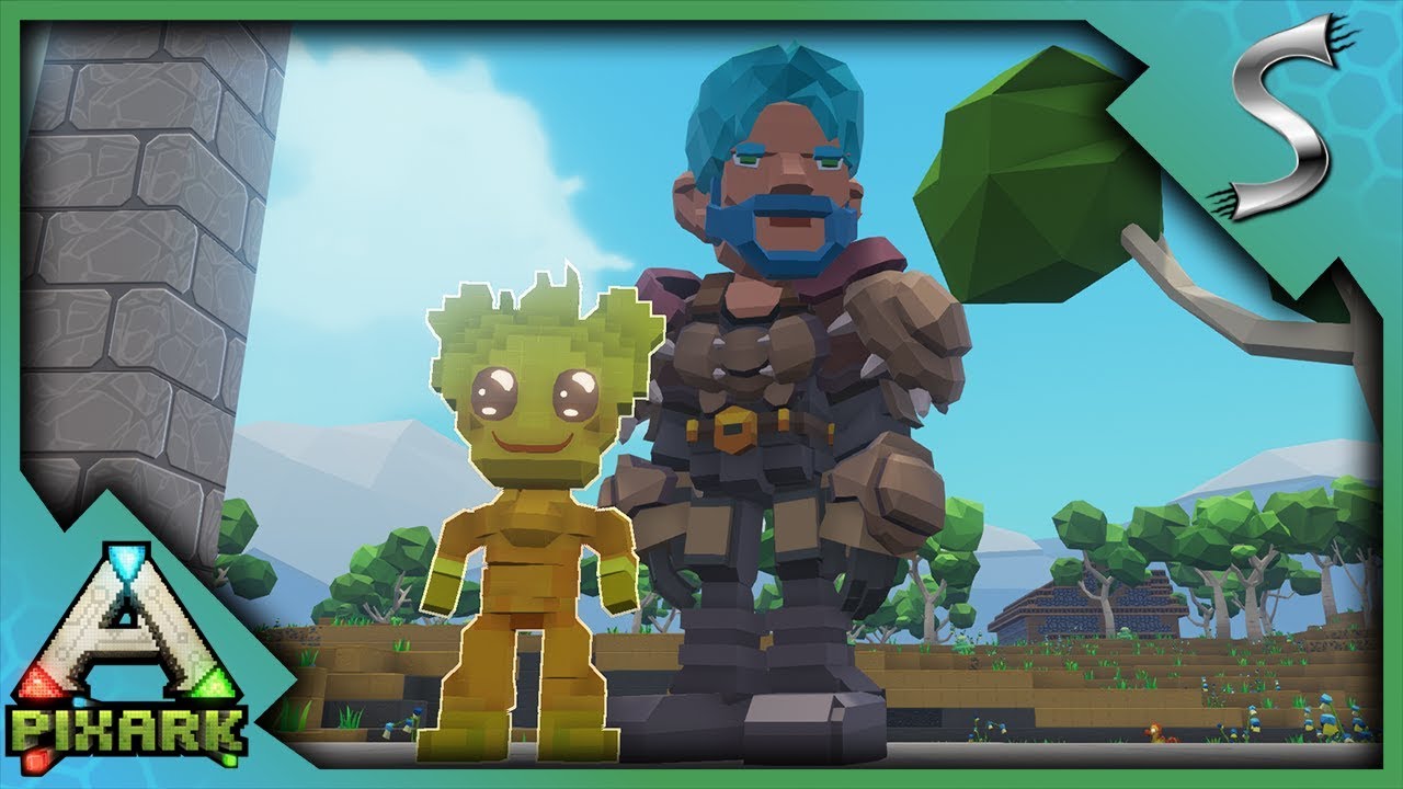 HOW TO GET YOURSELF A BABY GROOT! BABY TREANT TAMING! - PixARK ...