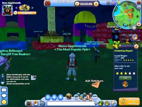 free realms awesome house party - YouTube