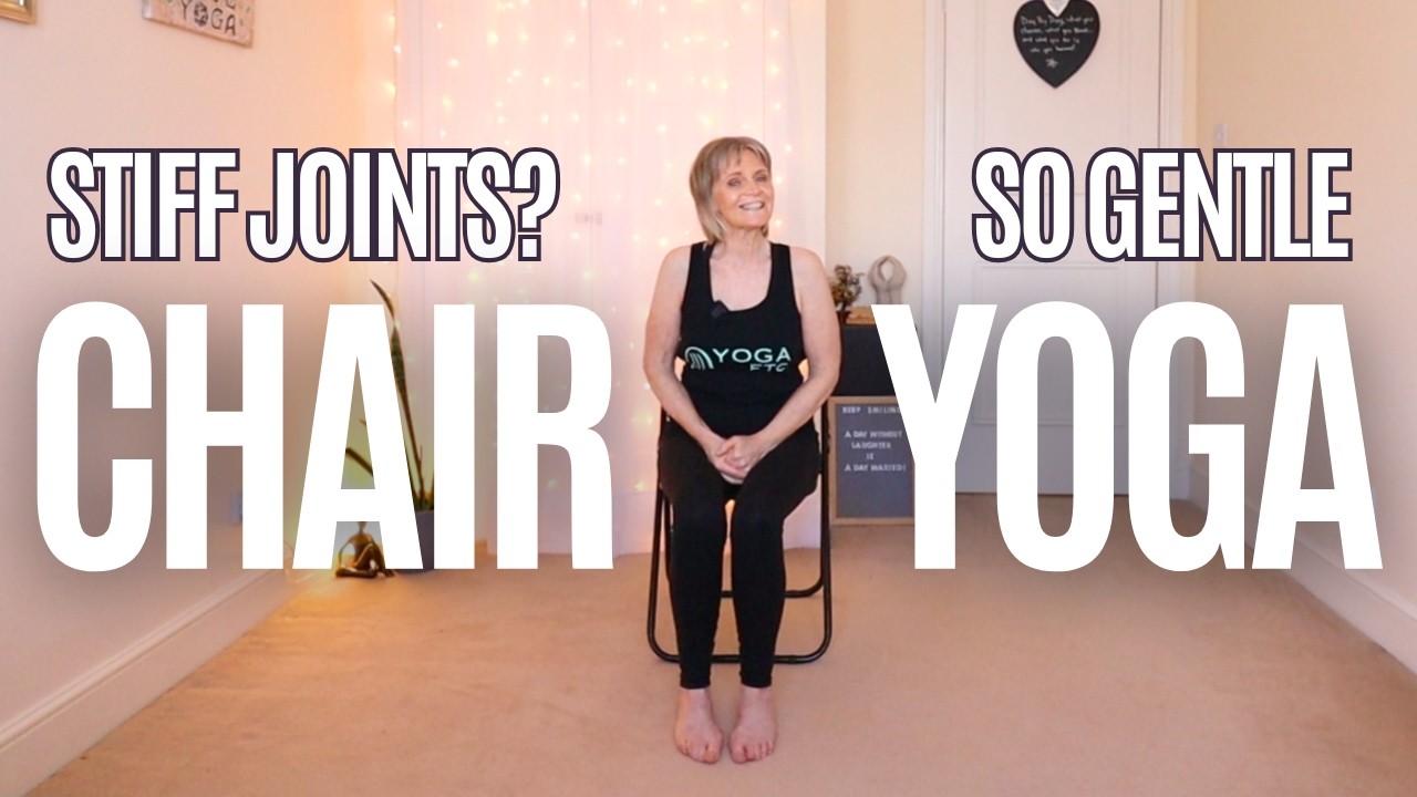 CHAIR YOGA for RESTRICTED MOBILITY and SENIORS | 10-Minute GENTLE ...