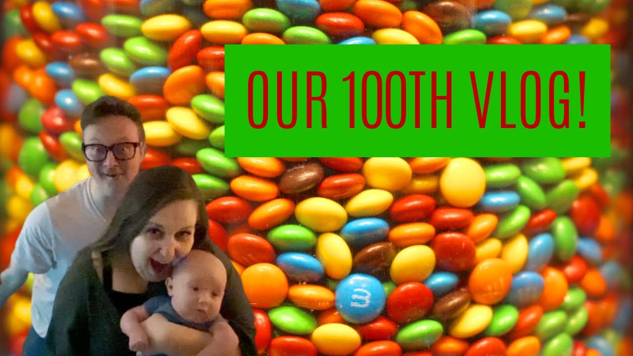 WE ATE ONE HUNDRED M&MS WITH NO HANDS WHILE ANSWERING YOUR QUESTIONS ...