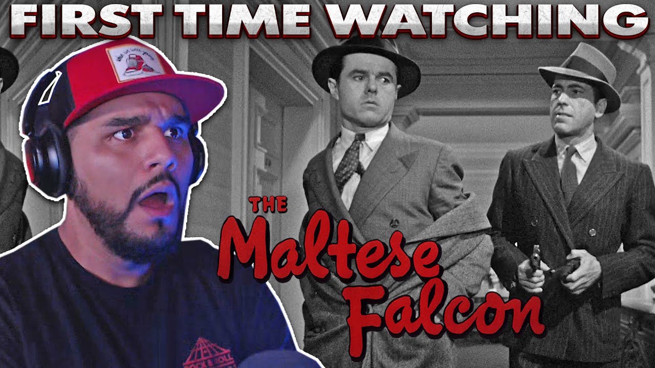 The Maltese Falcon (1941) *FIRST TIME WATCHING MOVIE REACTION* Humphrey ...