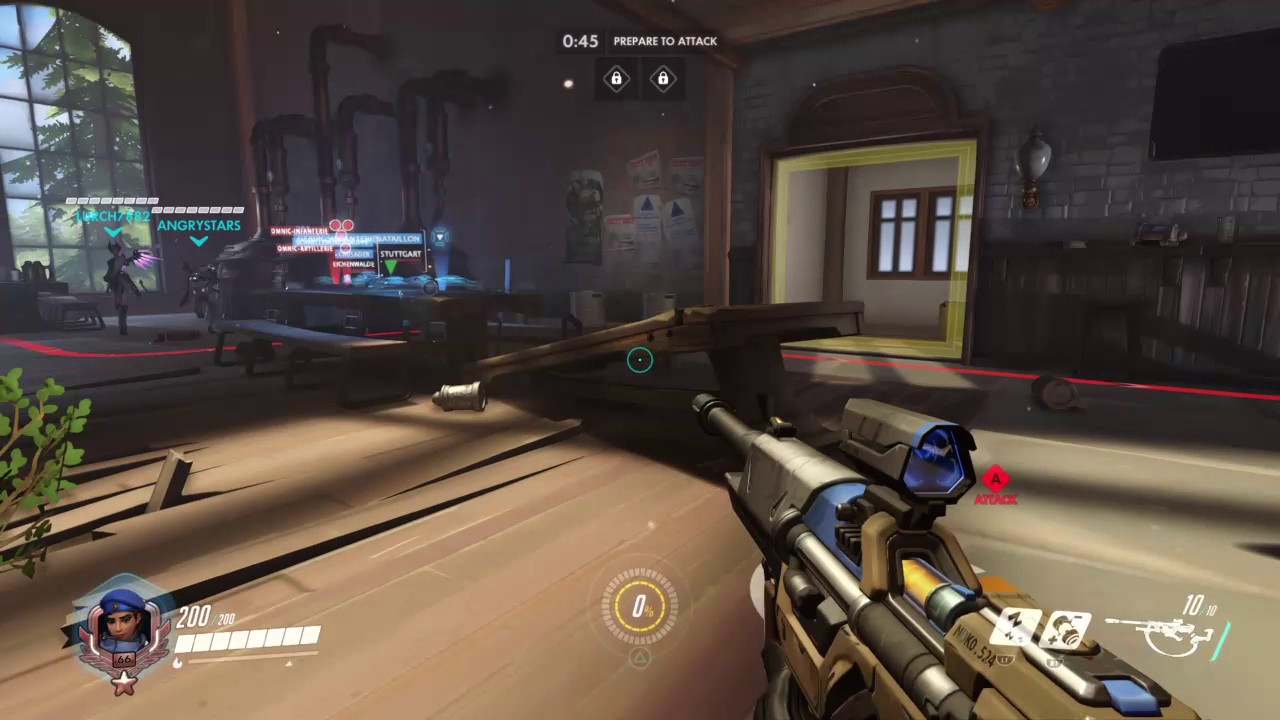 Moment in Gaming Overwatch: Magic Gun Trick - YouTube