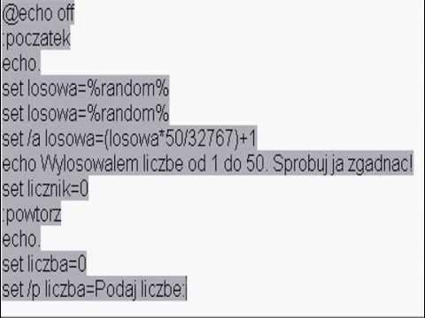 Jak zrobić grę w notatniku - YouTube