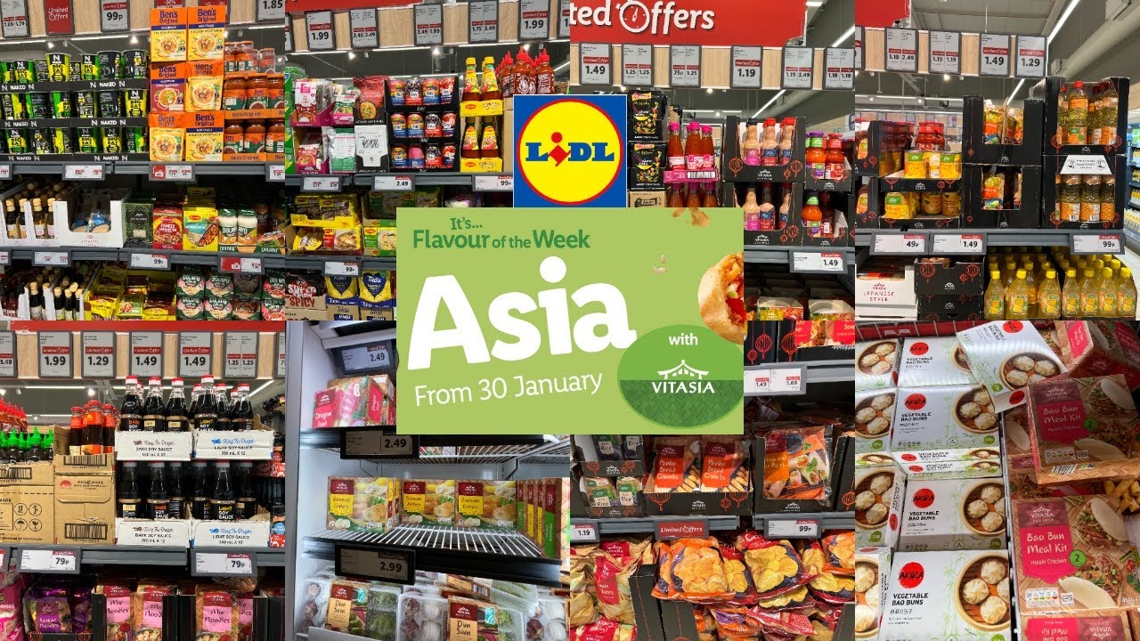LIDL FLAVOUR OF THE WEEK: ASIA FROM THURSDAY 30 JAN 2025 | LIDL ...