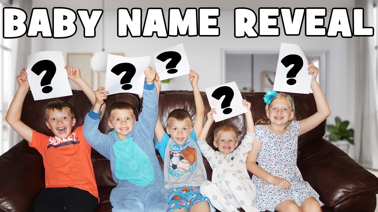 BABY NAME REVEAL - YouTube