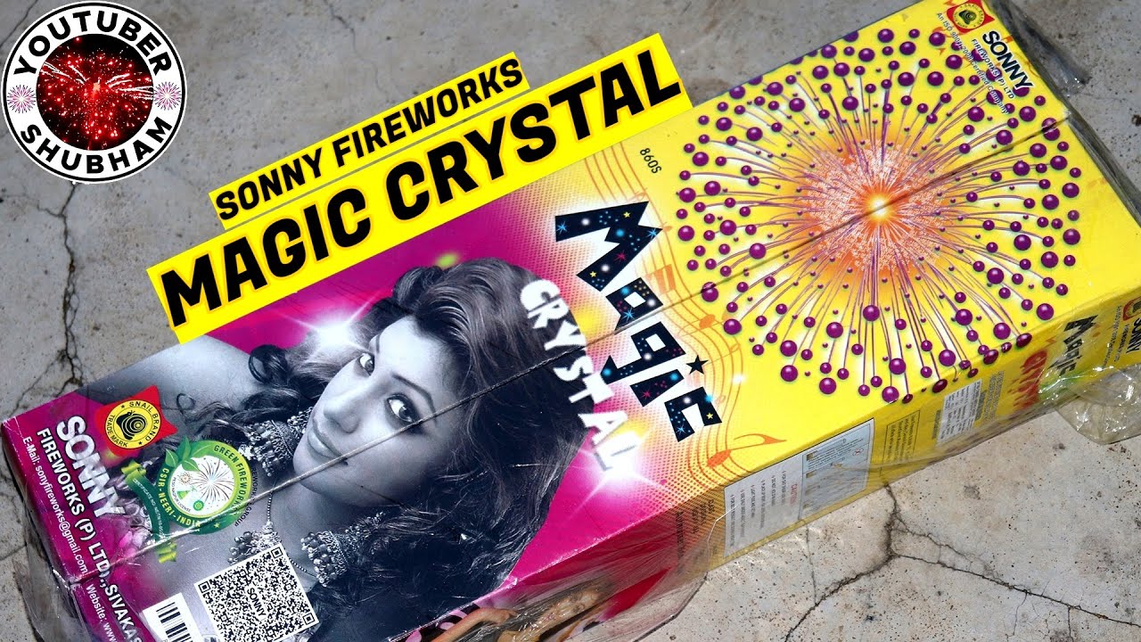 MAGIC CRYSTAL from Sony Fireworks - Diwali Large SkyShot Testing - YouTube