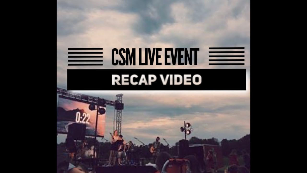 CSM Live Event: Recap - YouTube