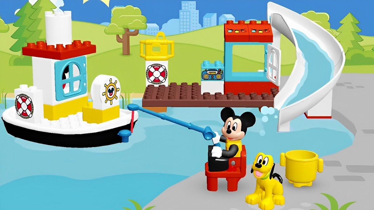 LEGO DUPLO DISNEY - Mickey Mouse - Children's Games - Children's Videos ...