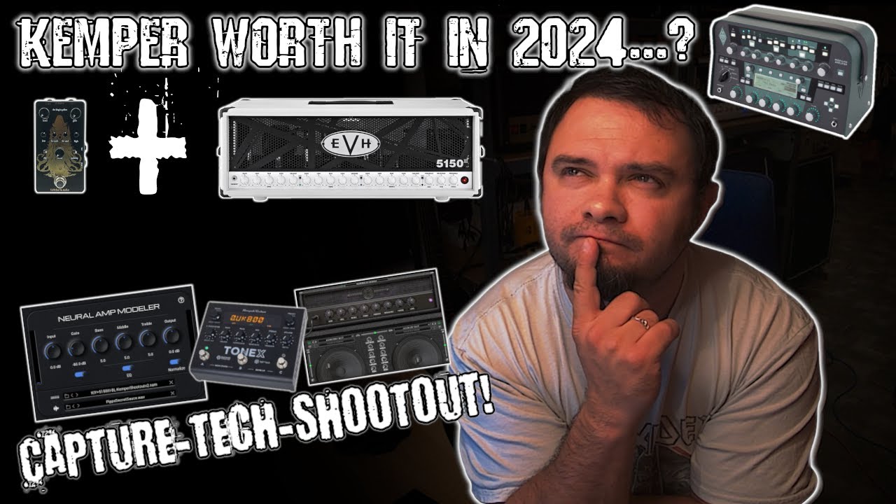 KEMPER PROFILER in 2024 - Any good? || Kemper vs NAM vs ToneX vs Tracer || High-Gain Shootout ...