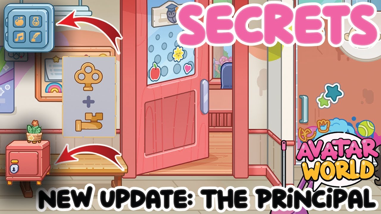 Avatar World Principal update & secrets! Novidade Diretor da escola ...