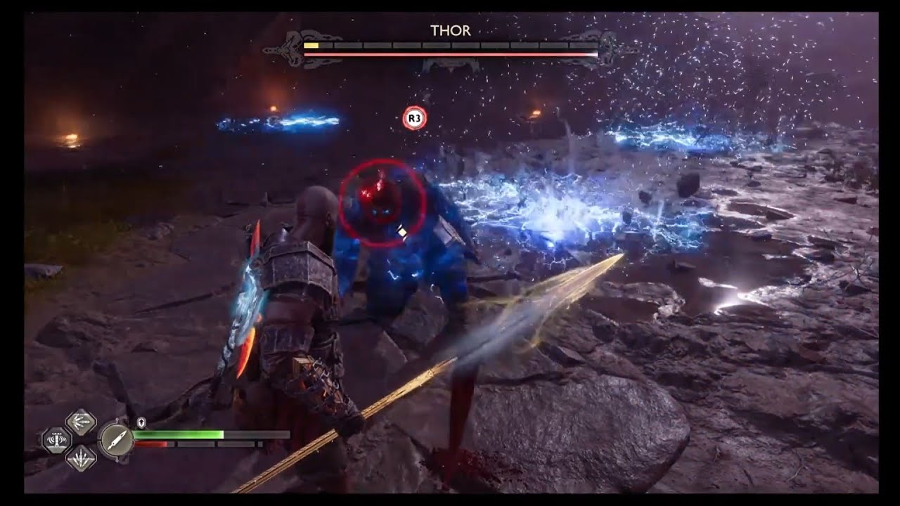 What happens if you don't Press R3 to land finishing blow on Thor in ...