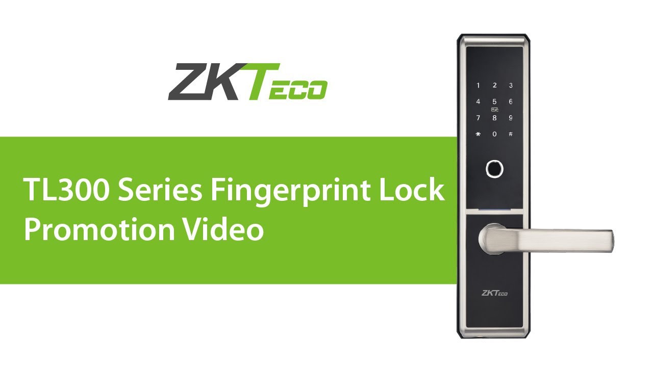 TL300 Series Fingerprint Lock Promotion Video - YouTube