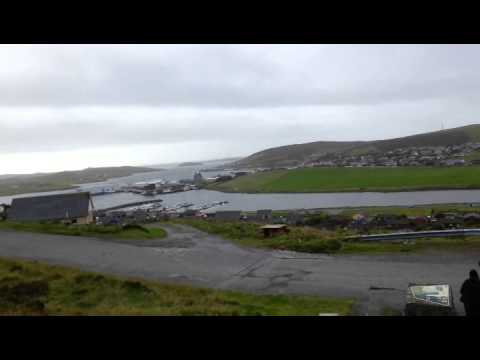 Lerwick 2014 On the way to Scalloway Castle - YouTube