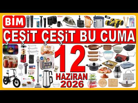 YOK YOK BU CUMA | BİM AKTÜEL 12 HAZİRAN 2026 | TIRAŞ MAKİNESİ &  ELEKTRİKLİ KÜÇÜK EV ALETLERİ | BİM