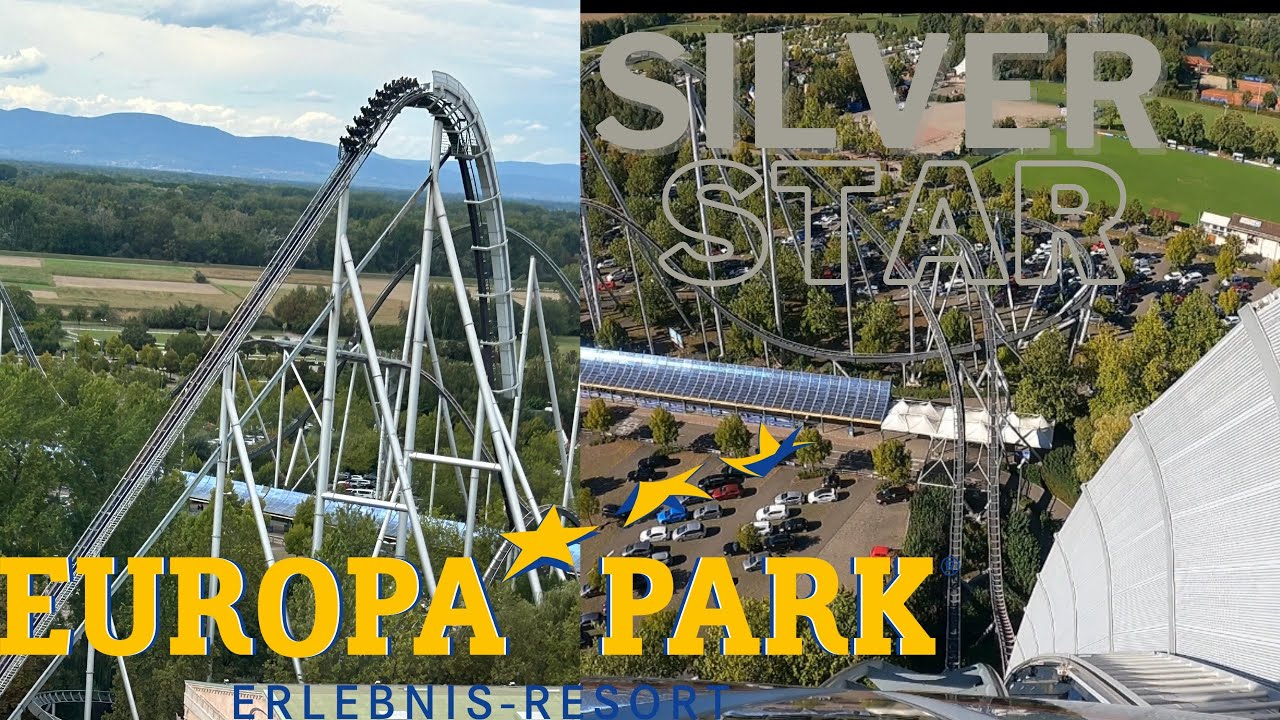 Silver star coaster POV | Europa-Park 2023 - YouTube