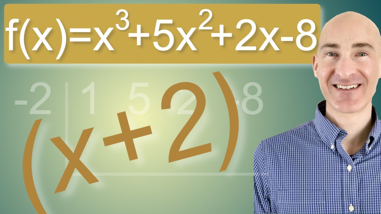 Find Remaining Factors When Given 1 Factor (Synthetic Division) - YouTube