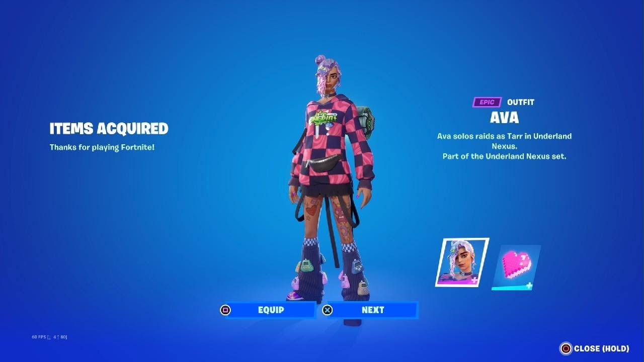 Fortnite December 22nd 2022. Finally got the brand New ava skin - YouTube