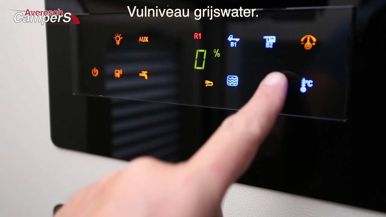 Zo werkt het Adria touch paneel - Averesch campers - YouTube