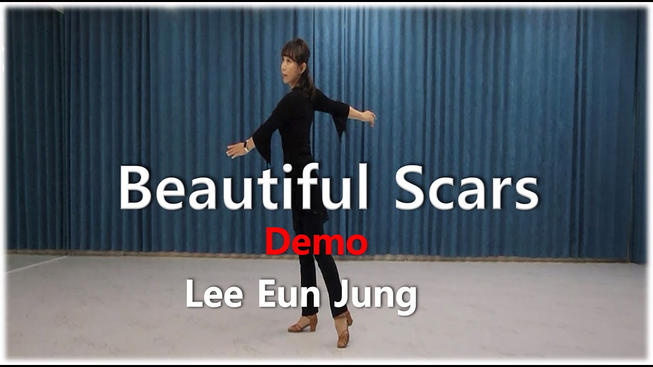 Beautiful scars Line dance (Demo) - Intermediate - YouTube