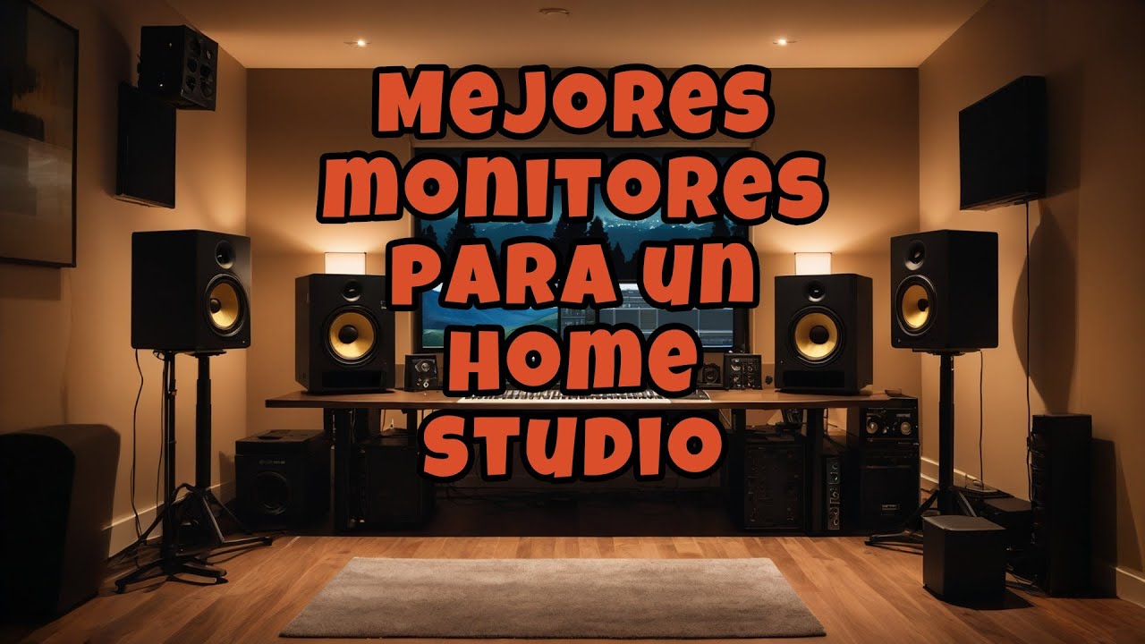 Mejores monitores para un home studio - YouTube