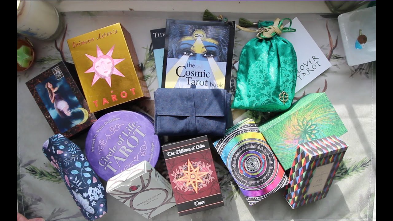 #AllMyDecksAtoZ Part 3 "C" decks #tarotcollection - YouTube