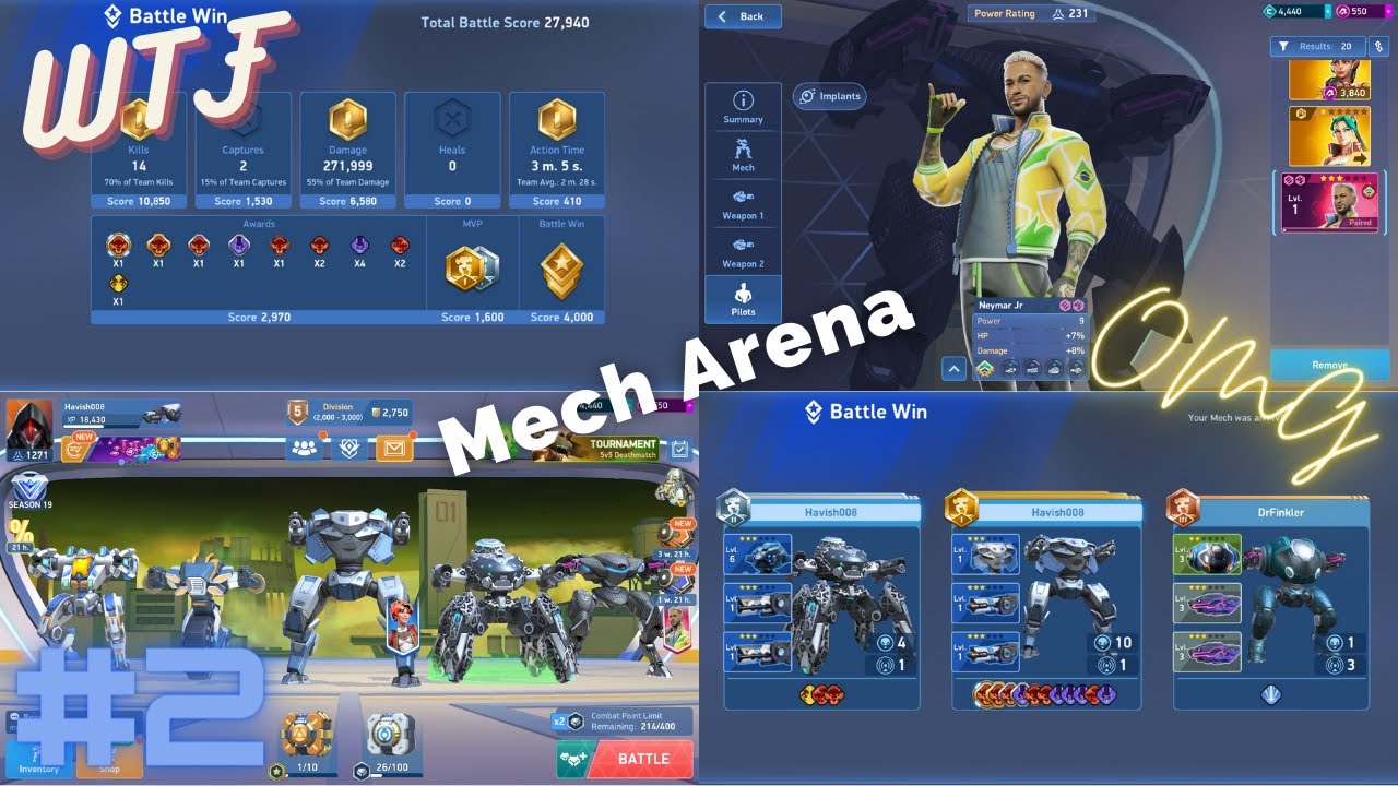 Mech Arena - Gameplay#2 - Top 5 Best Mechs Of All Time - YouTube