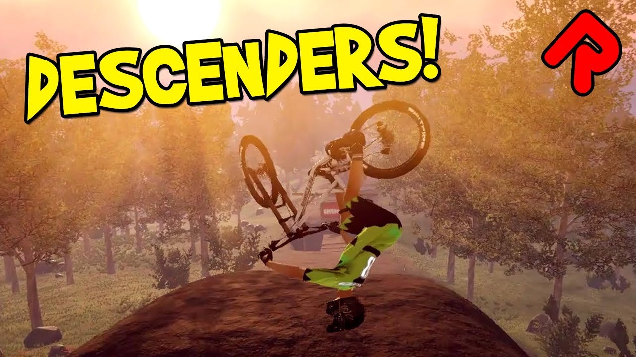 Descenders gameplay: Lightning-fast downhill stunt biking! (PC, Mac ...