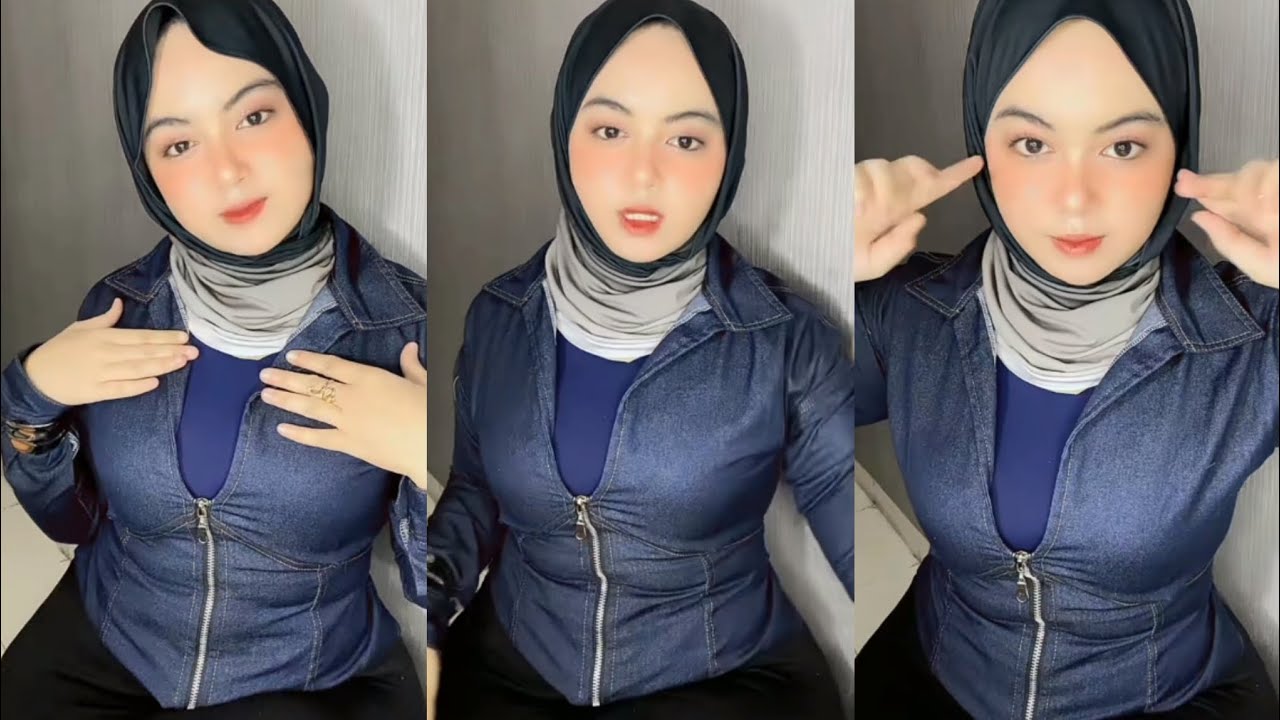 Bunda jilbab cantik live malam bibir merah manis alami - YouTube