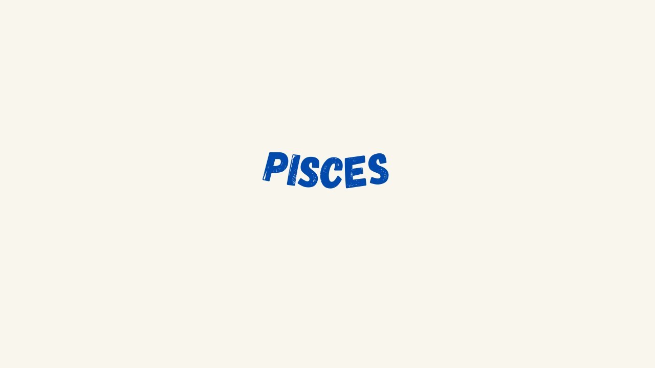 PISCES - The devil wants your energy and emotions - YouTube